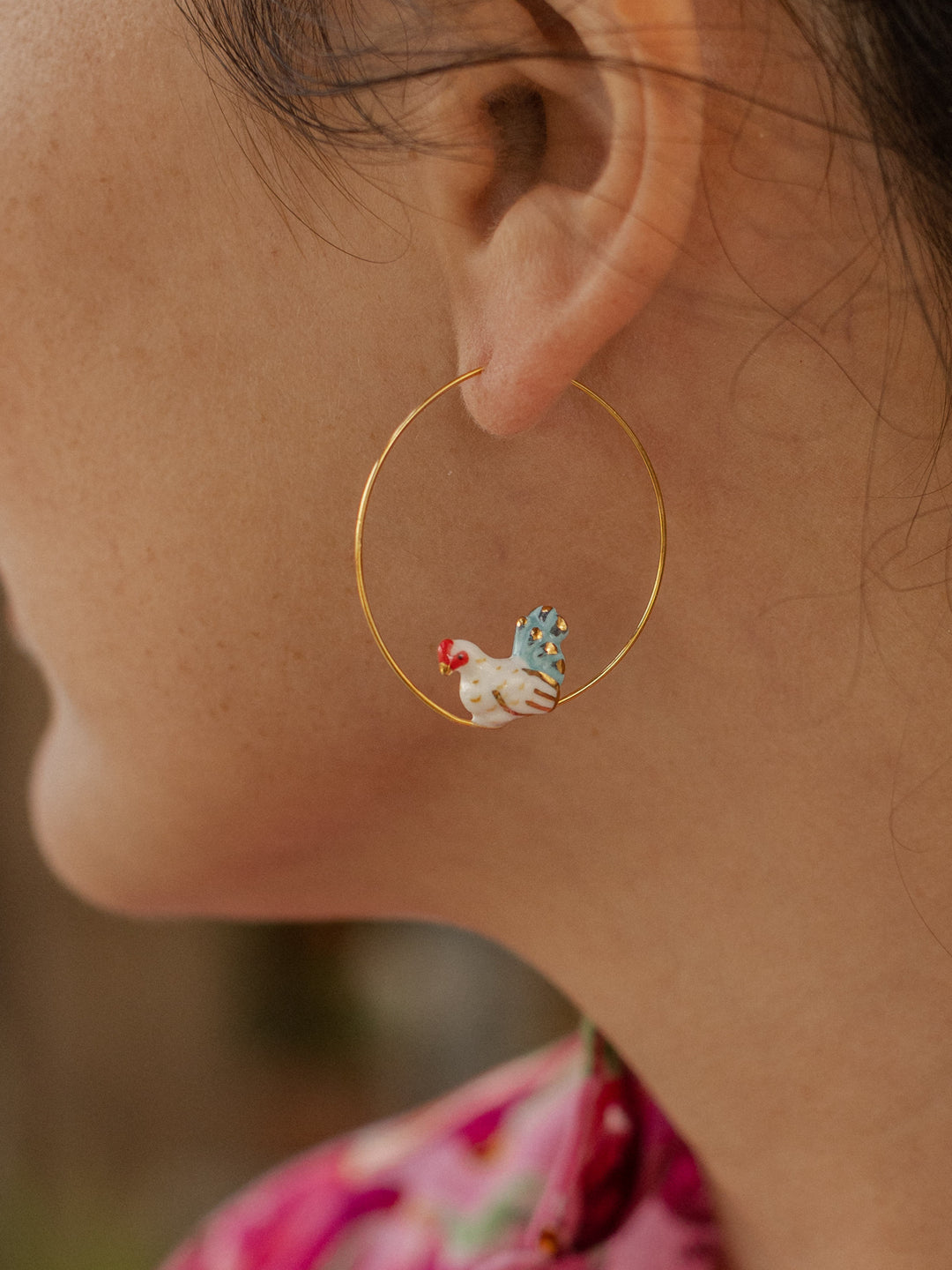 Designer Porcelain Jewelry | Hand Painted – NACH BIJOUX
